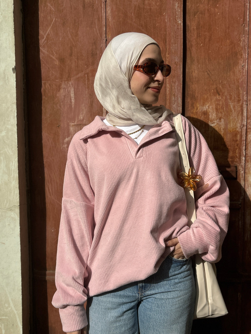 Mimi Sweater In Pink – PUPA